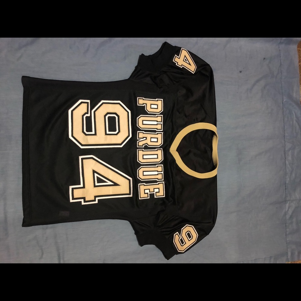 Mid Cut Pro Cut Purdue Football Jersey Size M - Gem